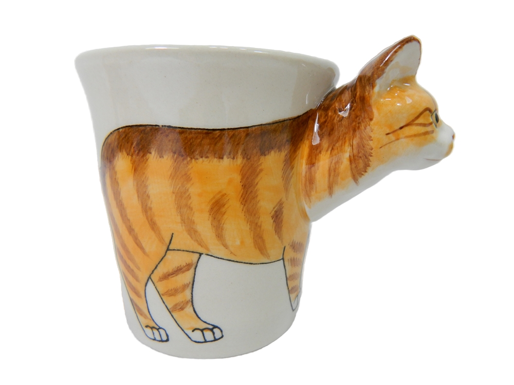 Ceramic Mugs - Ginger Cat - OnTradeWinds.co.uk